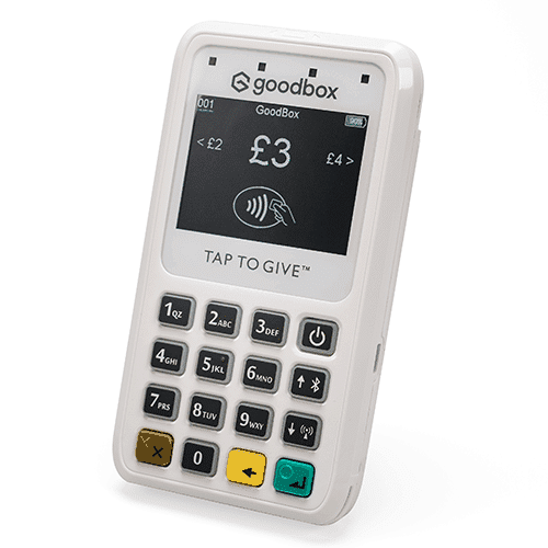 GBX Mini | Mobile Fundraising for Nonprofits | Tap to Donate Machine