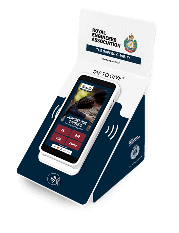 Compact Contactless Donation Box | GBx Countertop